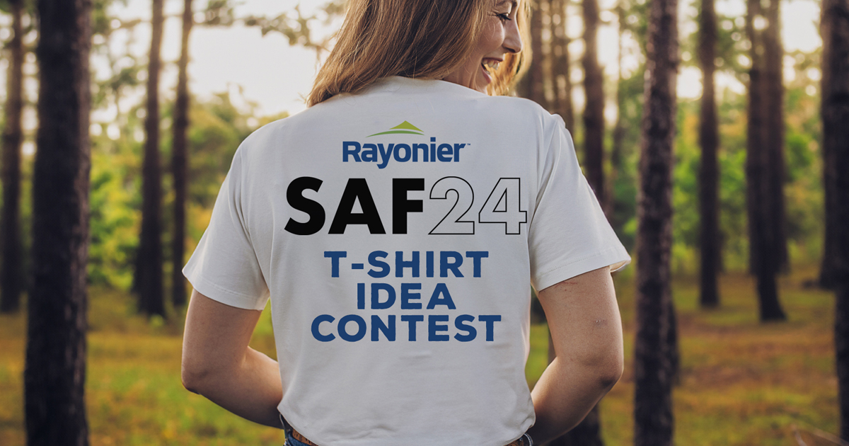 Rayonier SAF T-Shirt Design Contest