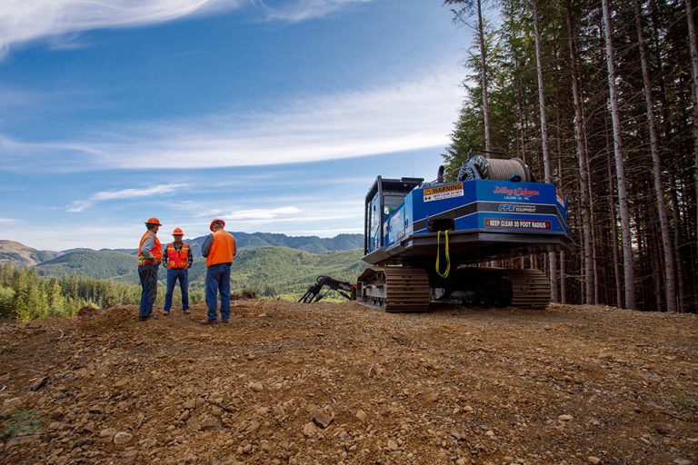 Winch-Assisted Logging Boosts Safety on Steep Terrain | Rayonier Stories